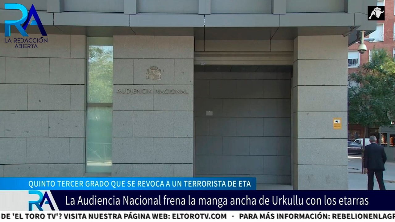 La Audiencia Nacional frena la manga ancha de Urkullu con los etarras ... La Audiencia Nacional frena la manga ancha de Urkullu con los etarras ...