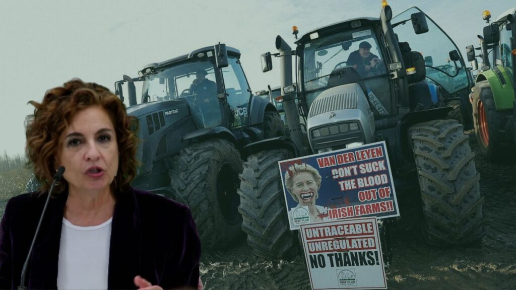 María Jesús Montero celebra el acuerdo con Mercosur mientras el campo ...